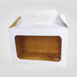 Lunch Box 24x12x16cm Blanco Ventana, Ud (C43) — Somos un Universo de ...
