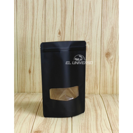 Bolsa Zipper No.02 Negra 16x24cm 10 uds (A75) — Somos un Universo de ...